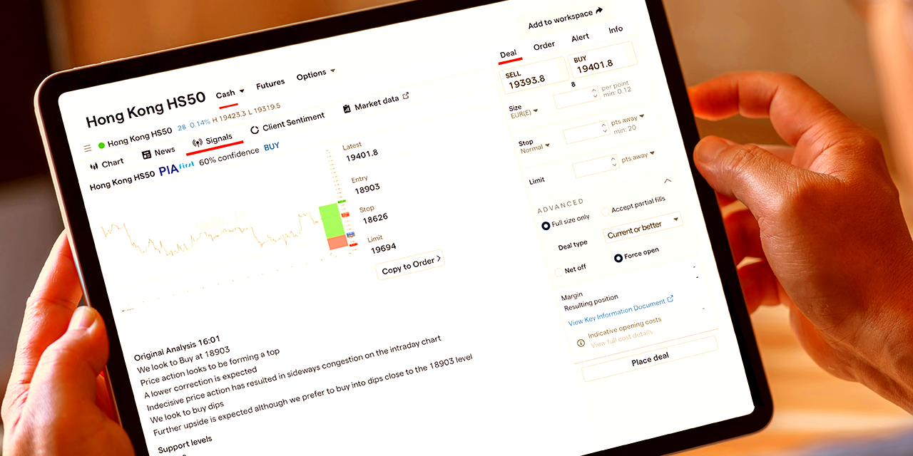 Trading Signals For CFDs on Forex, Indices & Commodities | IG SG
