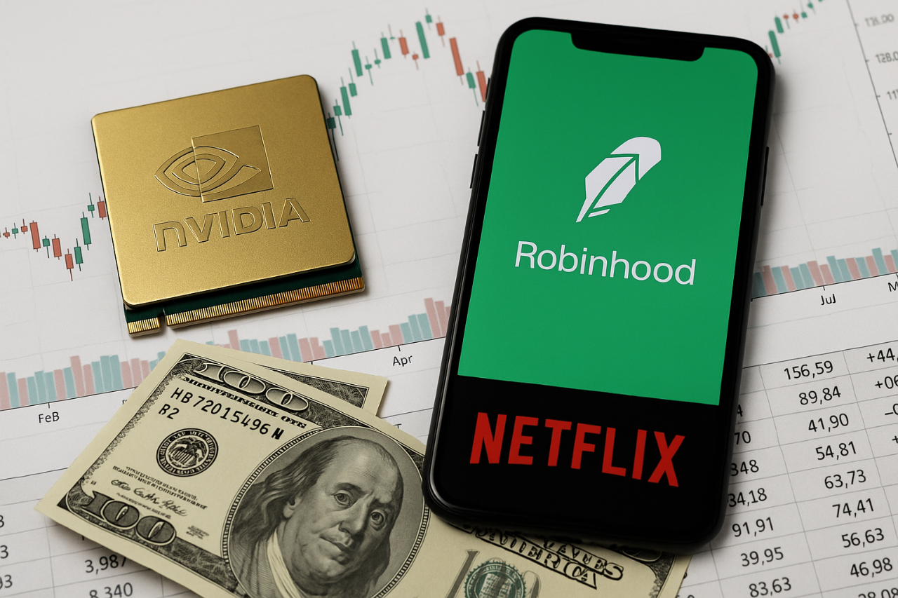 Nvidia, Robinhood y Netflix: claves del rally IA de 2025 - IG España