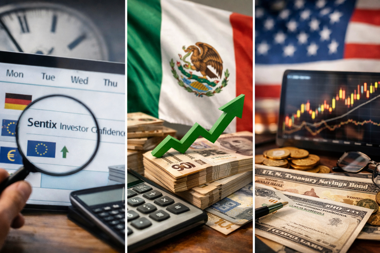Calendario económico: Sentix, IPC México e inflación EE. UU. | IG ...