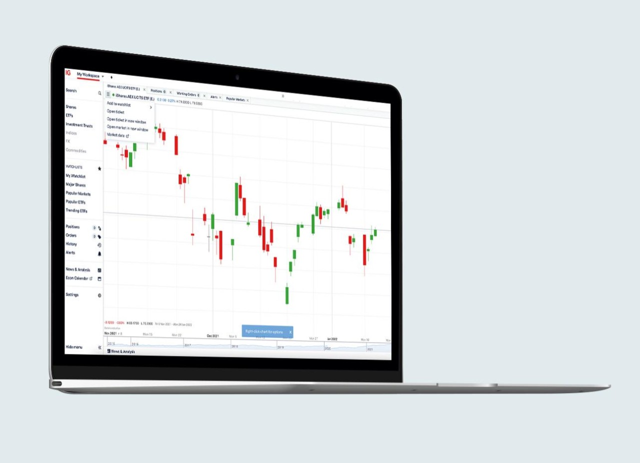 Transfer your investments to IG - IG UK
