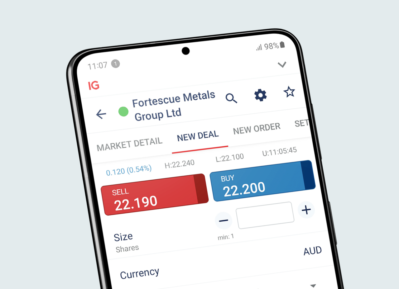 How to Choose the Best Trading App | IG AU