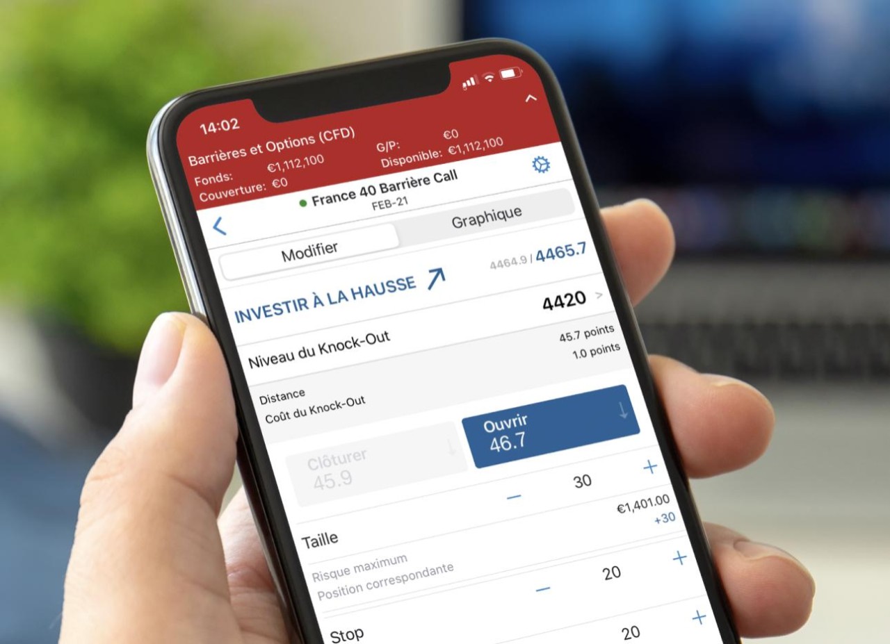 Ouvrez un compte options sur barrières et vanilles | IG France
