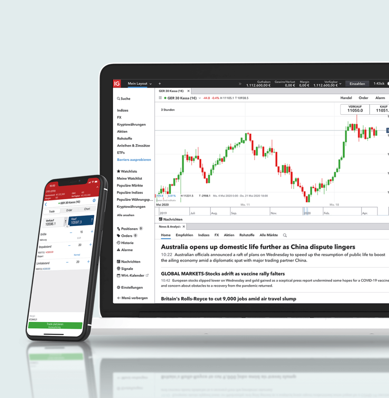 IG Trading Plattform - zuverlässig und effizient traden | IG Deutschland
